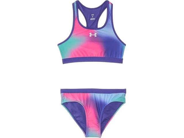 (取寄) アンダーアーマー キッズ ガールズ ポルカ パーティー ブラー レーザー (ビッグ キッド) Under Armour Kids girls Polka Party Blur Racer (Big Kid) Prism Green