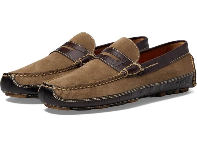 (取寄) マーティン ディングマン メンズ モンテ カーロ ペニー ドライビング スタイル ローファー Martin Dingman men Monte Carlo Penny Driving Style Loafer Earth