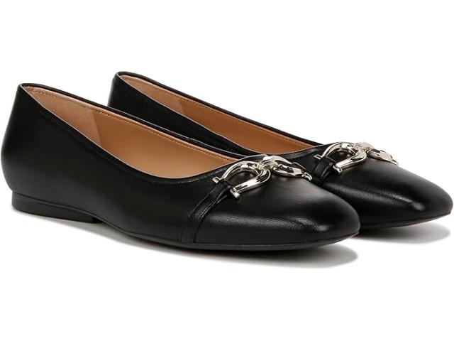 (取寄) ナチュラライザー レディース シャーロット Naturalizer women Charlotte Black Leather