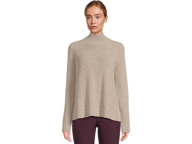 (取寄) アイリーン フィッシャー レディース メリノ タートル ネック ラグラン セーター Eileen Fisher women Merino Turtle Neck Raglan Sweater Maple Oat