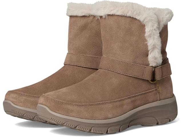 (取寄) スケッチャーズ レディース イージー ゴーイング - ドリーマーズ ラグゼ ヴィーブ ハンズ フリー スリップインズ SKECHERS women Easy Going - Dreamers Luxe Vibe Hands Free Slip-ins Dark Taupe