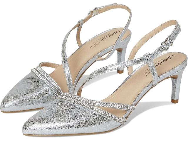 (取寄) ライフストライド レディース  LifeStride women Arlo2 Silver Faux Leather