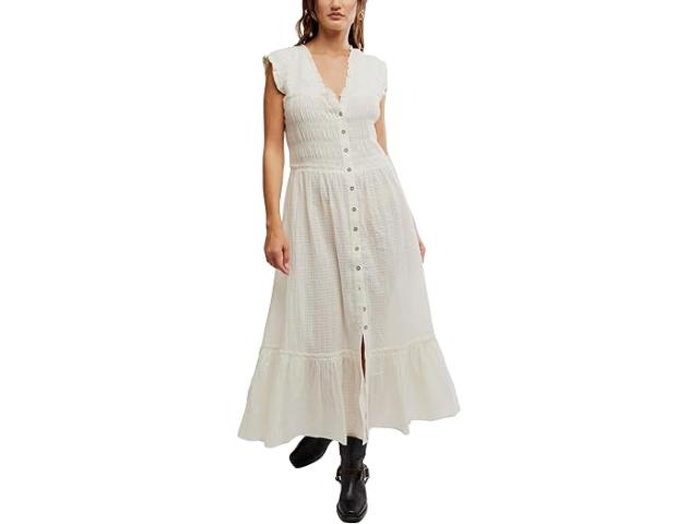 (取寄) フリーピープル レディース デザート デイズド ミディ Free People women Desert Dazed Midi Clean Ivory