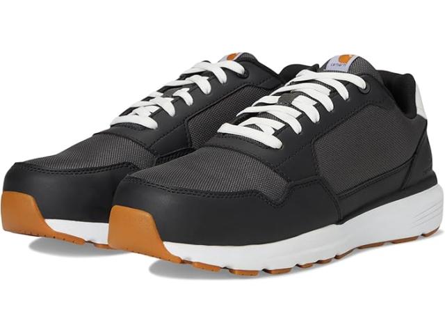 (取寄) カーハート メンズ グリーンフィールド SD ナノ トゥ ワーク スニーカー Carhartt men Greenfield SD Nano Toe Work Sneakers Black/White