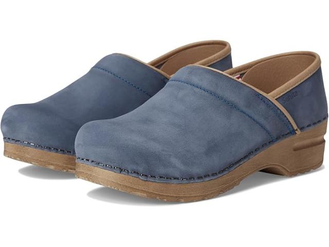 (取寄) サニタ レディース プロフェッショナル オイルド ヌバック Sanita women Professional Oiled Nubuck Dove Blue