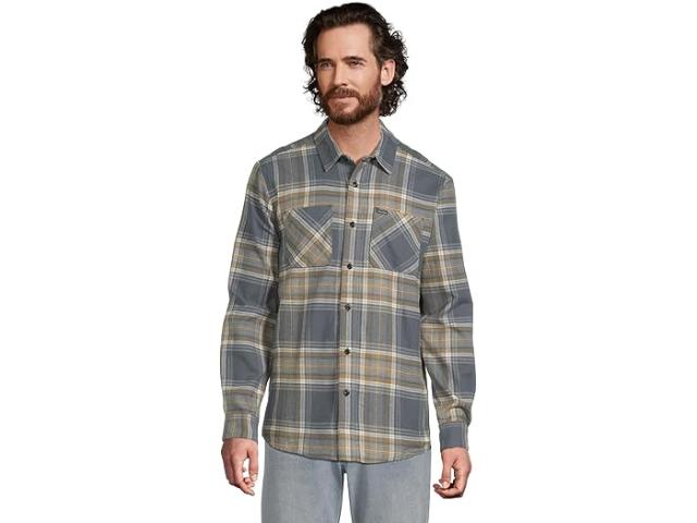 (取寄) ボルコム メンズ ネッタストーン ロング スリーブ フランネル Volcom men Netastone Long Sleeve Flannel Dark Slate