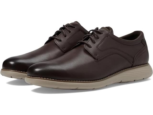(取寄) ロックポート メンズ ギャレット プレーン トゥ Rockport men Rockport Garett Plain Toe Dark Brown