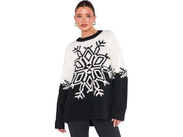 (取寄) ショウ ミー ユア ムームー レディース ストウ セーター Show Me Your Mumu women Stowe Sweater flake knit