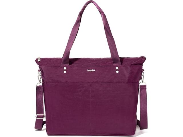 (取寄) バッガリーニ レディース キャリーオール ラップトップ トート Baggallini women Baggallini Carryall Laptop Tote Mulberry