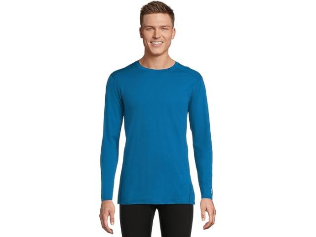 (取寄) スマートウール メンズ クラシック オール-シーズン メリノ ベース レイヤー ロング スリーブ Smartwool men Classic All-Season Merino Base Layer Long Sleeve Nival Blue