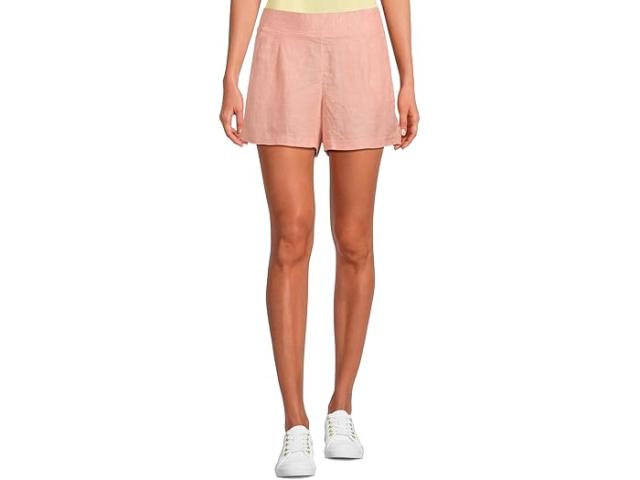 (取寄) リリー ピュリッツァー レディース リネン ショーツ Lilly Pulitzer women Captina Linen Shorts Papaya X Resort White