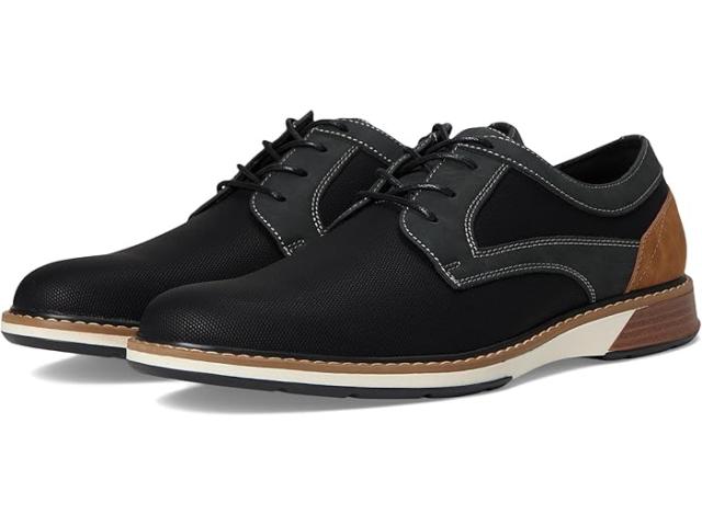 (取寄) ステイシー アダムス メンズ プレーン トゥ レース-アップ Stacy Adams men Phineas Plain Toe Lace-Up Black