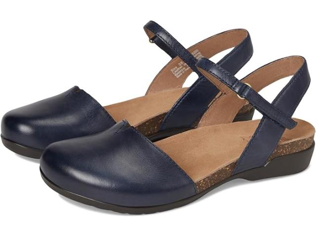 (取寄) ダンスコ レディース ローワン Dansko women Rowan Navy Waxy Burnished