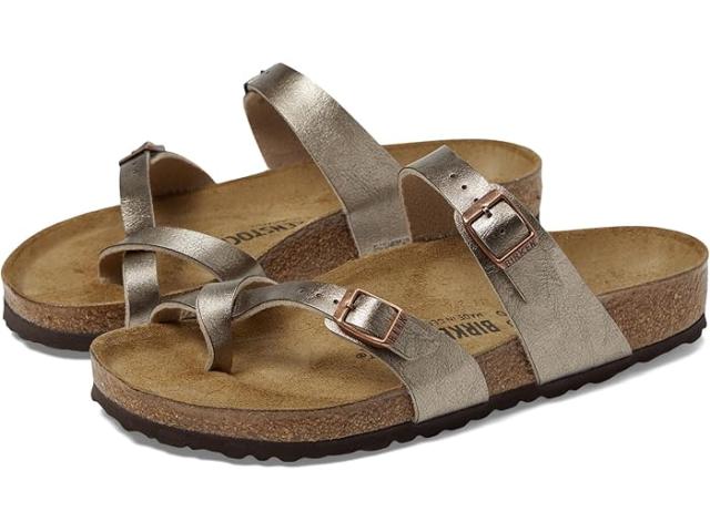 (取寄) ビルケンシュトック レディース マリヤ ビルコ-フロー - グレースフル Birkenstock women Birkenstock Mayari Birko-Flor - Graceful Graceful Taupe Birko-Flor