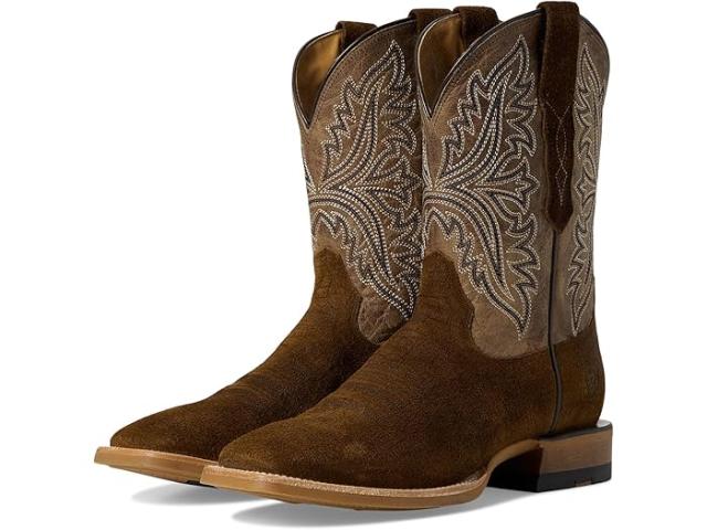 (取寄) アリアット メンズ ウォーカー カウボーイ ブーツ Ariat men Walker Cowboy Boots Best Bronze Roughout