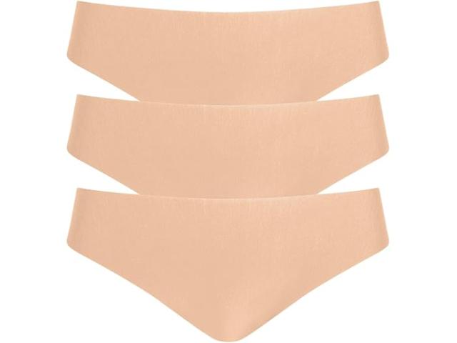 (取寄) コマンドー レディース バター ミッドライズ トング 3-パック Commando women Butter Mid-Rise Thong 3-Pack GP202 Beige
