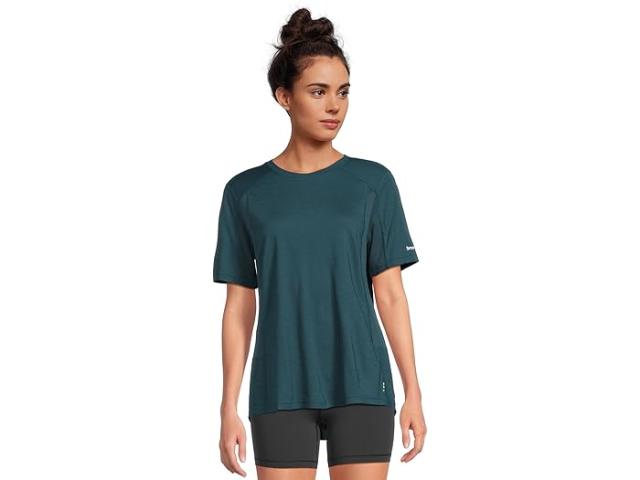 (取寄) スマートウール レディース マウンテン バイク ショート スリーブ ジャージ Smartwool women Mountain Bike Short Sleeve Jersey Twilight Blue