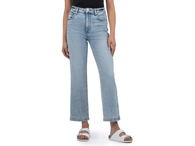 (取寄) カット フロム ザ クロス レディース メリッサ ハイ ライズ ストレート レッグ バック ポケッツ KUT from the Kloth women MELISSA HIGH RISE STRAIGHT LEG -BASIC BACK POCKETS Steadfast With New Vintage Base Wash