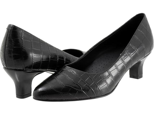(取寄) トロッターズ レディース ケイト Trotters women Trotters Kate Black Croco