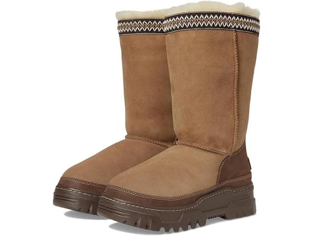 (取寄) アグ レディース クラシック トール UGG women Classic Tall Trailgazer Chestnut