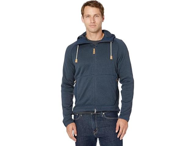 (取寄) フェールラーベン メンズ フリース パーカー Fjllrven men Fjallraven Ovik Fleece Hoodie Navy