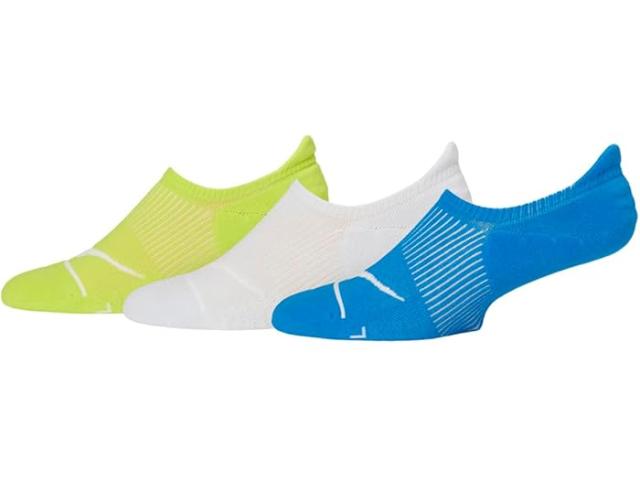 (取寄) ホカオネオネ インビジブル ソックス 3-パック Hoka Invisible Socks 3-Pack Hoka Citrus/Cosmic Grey/Hoka Blue