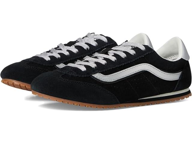 (取寄) バンズ スーパー Vans Super Lowpro Suede Black/Silver