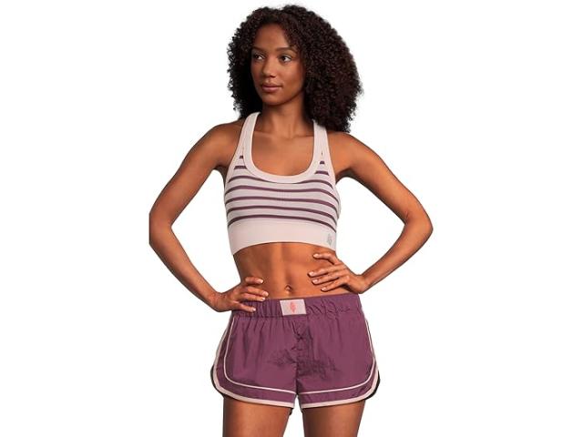 (取寄) エフピー ムーブメント レディース ストライプ ゴー トゥ ブラ FP Movement women Stripe Go To Bra Deep Mulberry