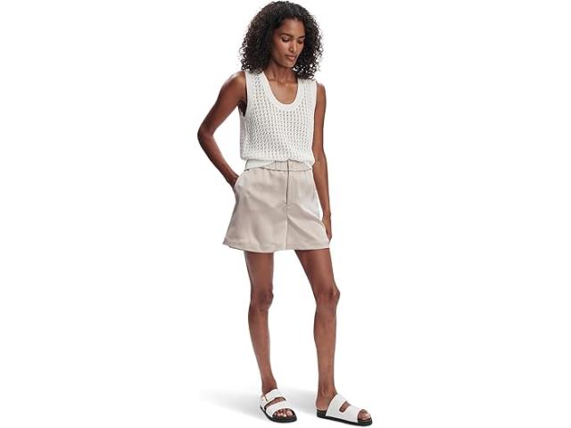 (取寄) バーリー レディース フェーンズ オープン ニット タンク Varley women Ferns Open Knit Tank  White