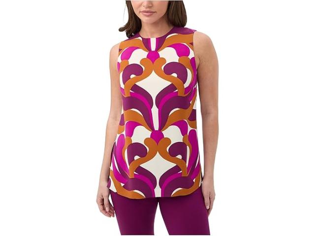 (取寄) トリーナターク レディース ハルト トップ Trina Turk women Haruto Top Multi 12