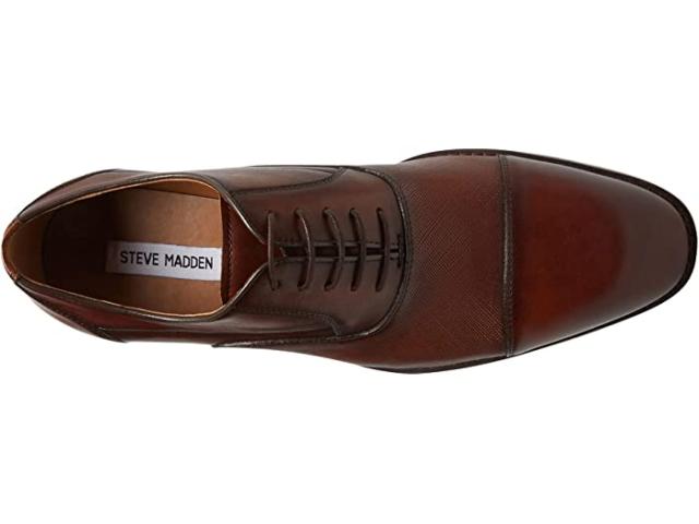 (取寄) スティーブマデン メンズ プロクトル オックスフォード Steve Madden men  Proctr Oxford Tan Leather 取寄) スティーブマデン メンズ プロクトル オックスフォード Steve