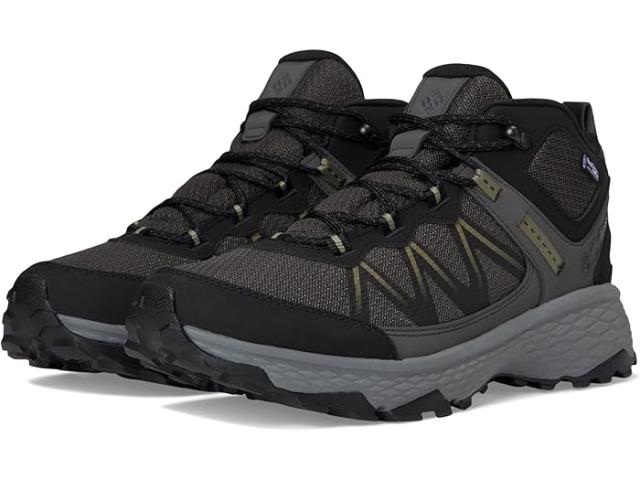 (取寄) コロンビア メンズ ピークフリーク ラッシュ ミッド アウトドライ Columbia men Peakfreak Rush Mid Outdry Dark Grey/Stone Green