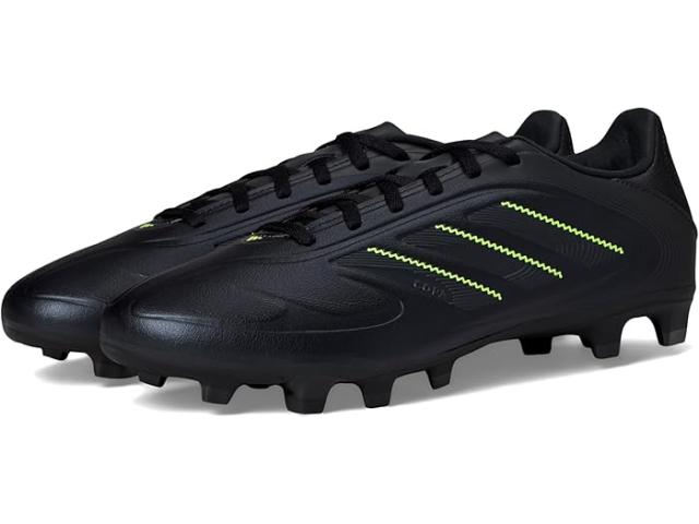 (取寄) アディダス コパ クラブ ピュア 3 グランド サッカー クリーツ adidas Copa Club Pure 3 Firm/Multi Ground Soccer Cleats Black/Solid Grey/Lucid Lemon