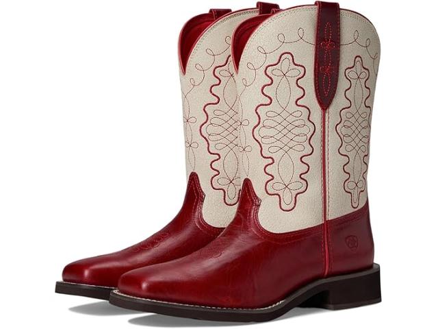 (取寄) アリアット レディース カリー ウェスタン ブーツ Ariat women Callie Western Boots Cherry Red