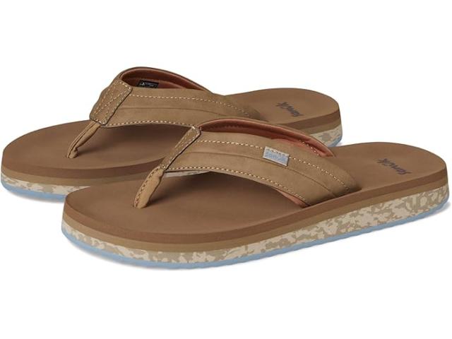 (取寄) サヌーク メンズ  Sanuk men Tiderush Tan
