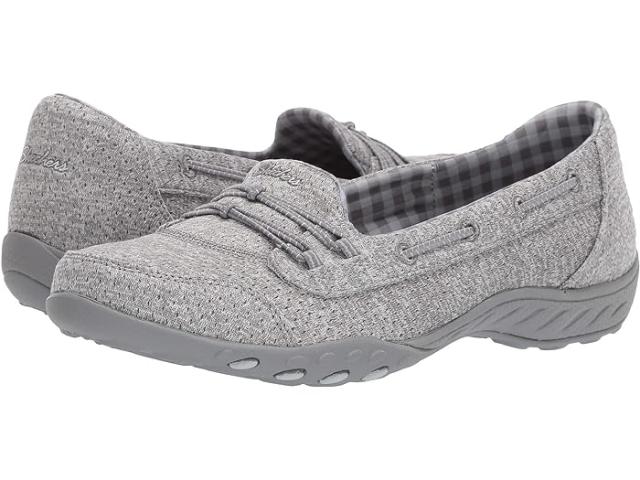 (取寄) スケッチャーズ レディース ブリーズ-イージー - グッド インフルエンス SKECHERS women SKECHERS Breathe-Easy - Good Influence Gray