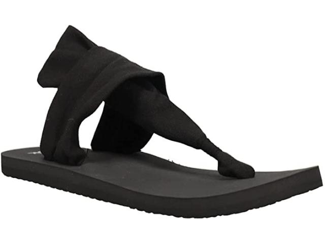 (取寄) サヌーク レディース スリング ソフト トップ Sanuk women Sanuk Sling Soft Top Black