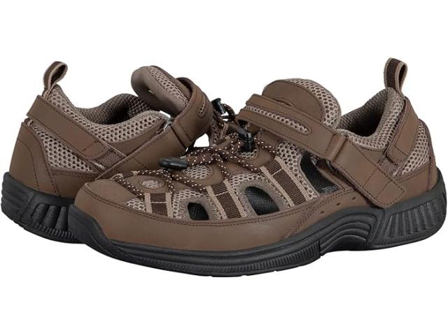 (取寄) オルソフィート メンズ クリアウォーター Orthofeet men Clearwater Brown