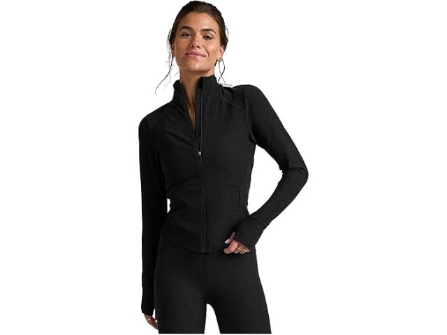 (取寄) ビヨンドヨガ レディース スペースダイ トレイルズ アクティブ ジャケット Beyond Yoga women Spacedye Trails Active Jacket Darkest Night