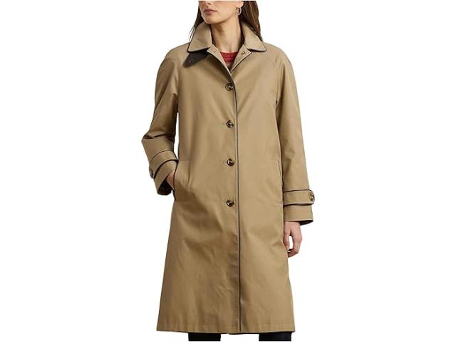 (取寄) ローレン ラルフローレン レディース プ トリム 42 Lauren Ralph Lauren women Pu Trim Balmacaan 42