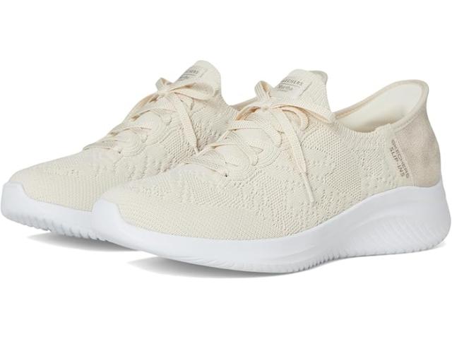 (取寄) スケッチャーズ レディース マーサ スチュワート - ウルトラ フレックス 3.0 -バック オン トラック - ハンズ フリー スリップ-インス SKECHERS women Martha Stewart - Ultra Flex 3.0 -Back On Track - HANDS FREE SLIP-INS Off-White