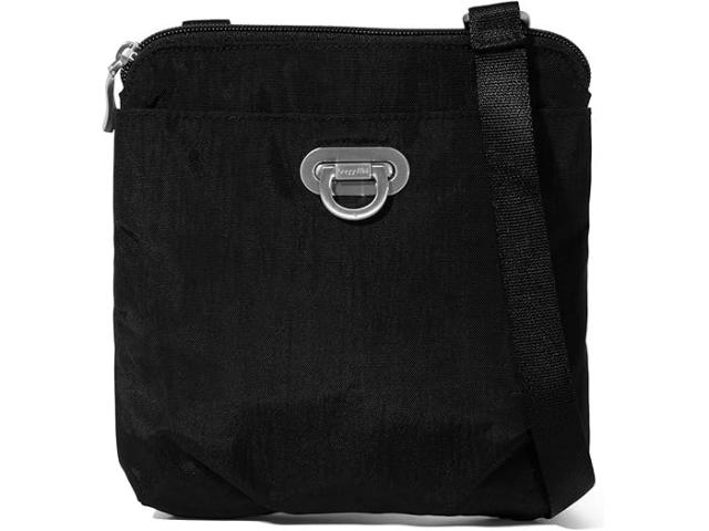 (取寄) バッガリーニ レディース コースタル フリップ ロック ミニ クロスボディ Baggallini women Coastal Flip Lock Mini Crossbody Black