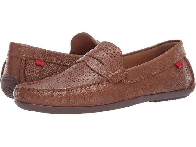 (取寄) マークジョセフニューヨーク メンズ ユニオン ストリート パフォレイティット Marc Joseph New York men Union Street Perforated Cognac Grainy Perforated