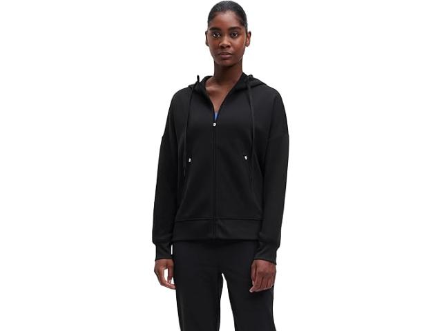 (取寄) オン レディース ジップド ブーディ On women Zipped Hoodie Black 1