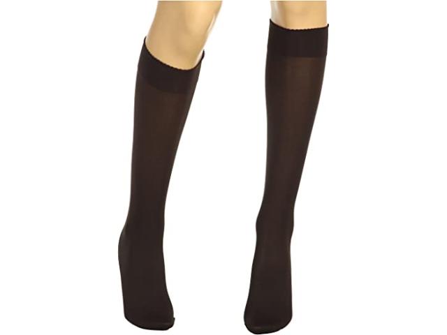 (取寄) ウォルフォード レディース ベルネット ドゥ ラグゼ 50 ニー-ハイズ Wolford women Velvet De Luxe 50 Knee-Highs Nearly Black
