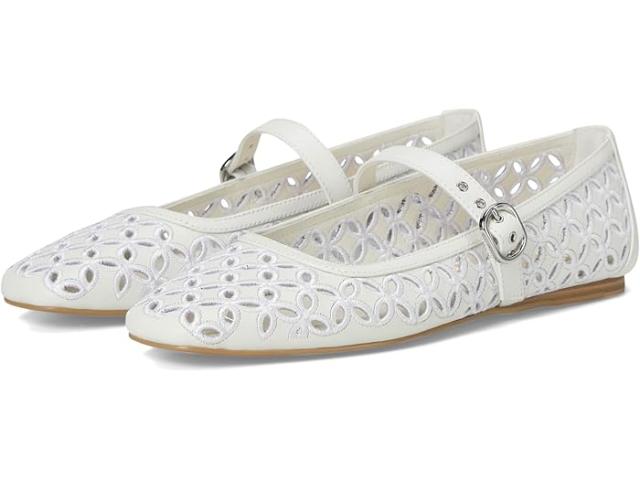 (取寄) ドルチェヴィータ レディース アイレット パーフ Dolce Vita women Rodni Eyelet Perf True White Leather