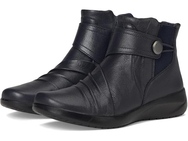 (取寄) クラークス レディース サラ Clarks women Kaetlyn Sara Navy Leather