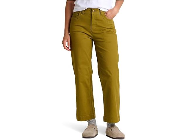 (取寄) トードアンドコー レディース アースワークス ワイド レッグ クロップ パンツ Toad&Co women Earthworks Wide Leg Crop Pants Coyote