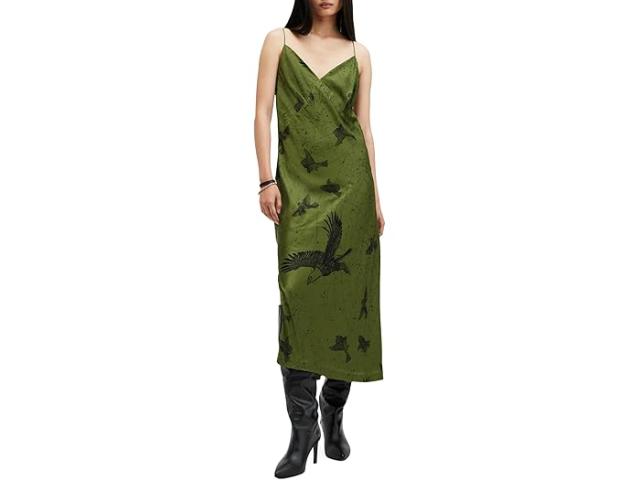 (取寄) オールセインツ レディース メロディ ドレス AllSaints women Melody Dress Spell Green