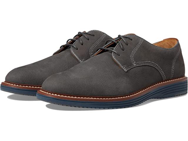 (取寄) ジョンストン&マーフィー メンズ アップトン プレーン トゥ Johnston & Murphy men Johnston & Murphy Upton Plain Toe Gray Nubuck